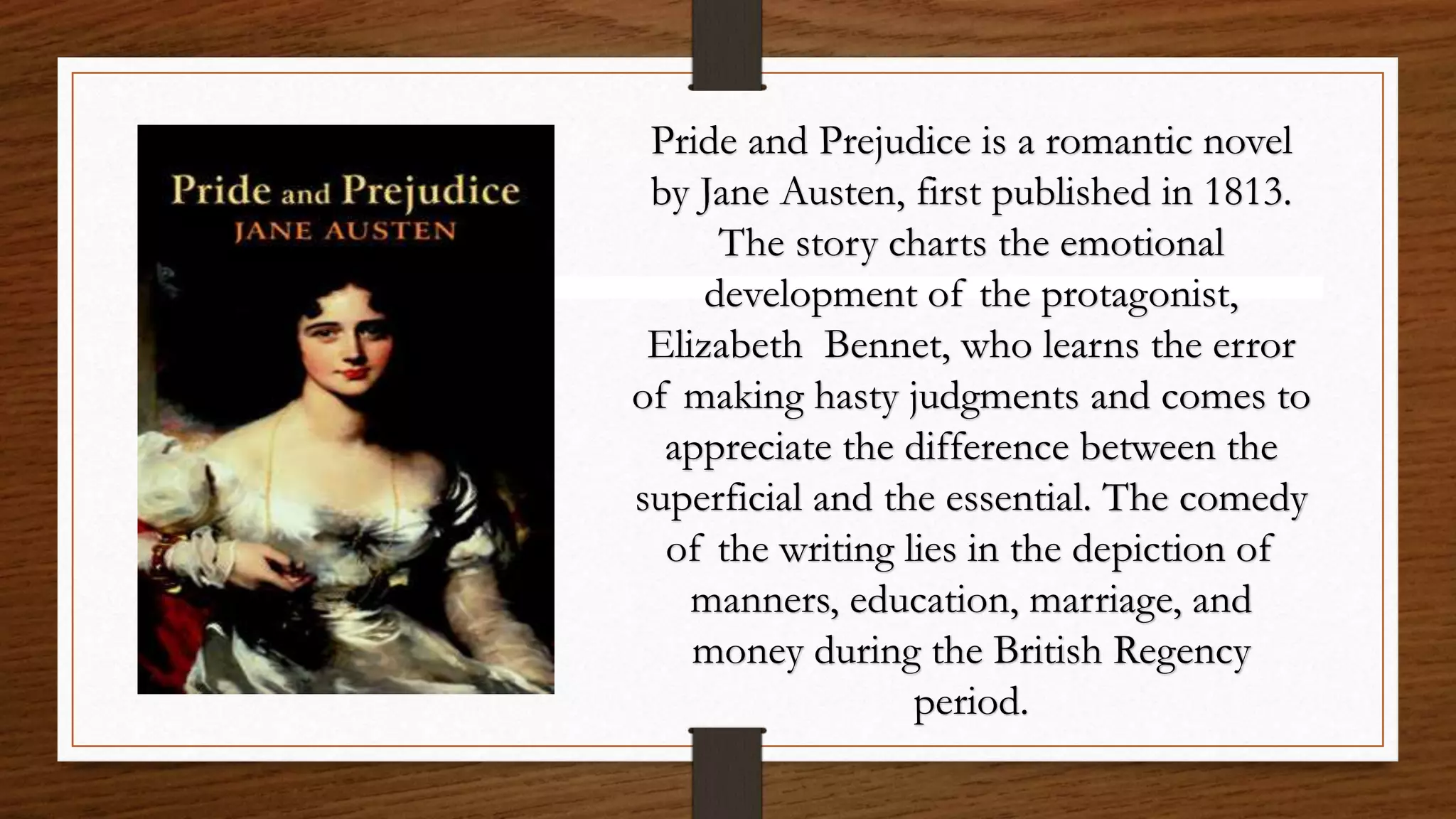 Pride and Prejudice | PPTX