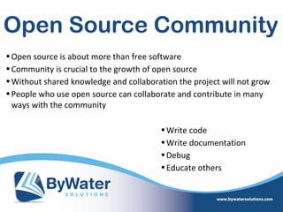 Open Source Issues and Trends | PPT | Shareware and Freeware | Computer ...