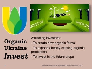 Organic Ukraine by Olena Berezovska | PPTX