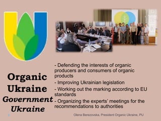 Organic Ukraine by Olena Berezovska | PPTX