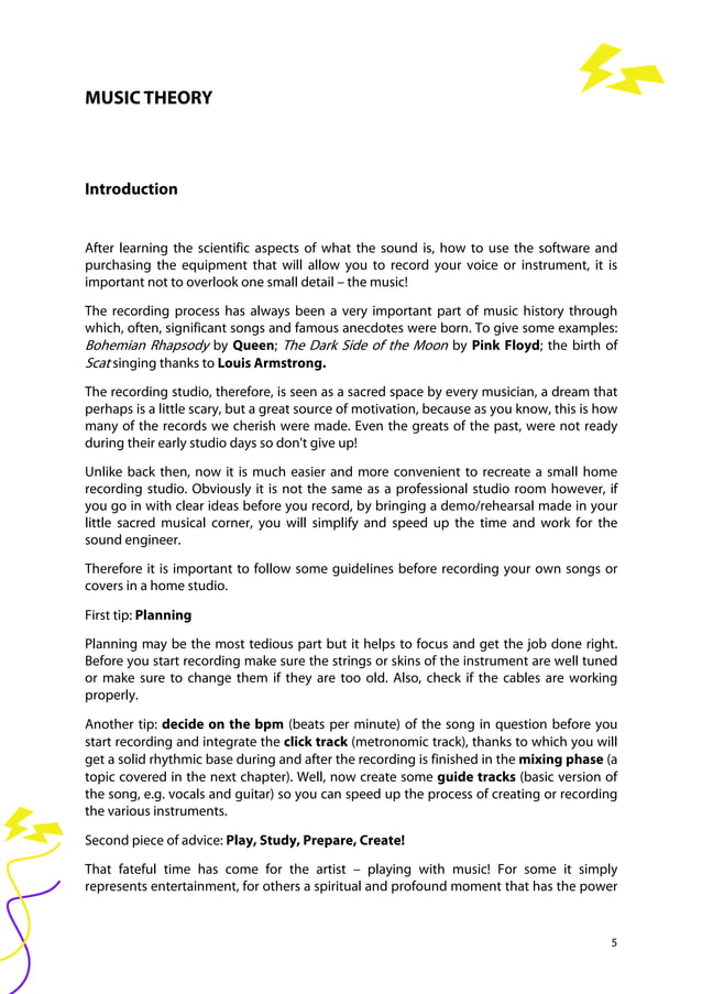 Basic audio recording and mixing | PDF | Digital Audio | Computer Software and Applications