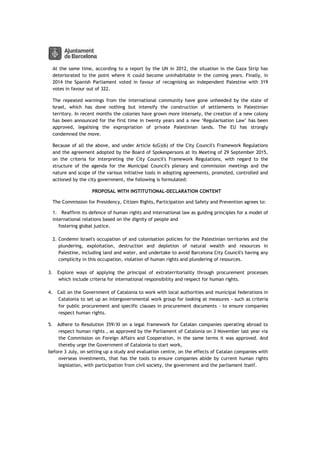 Draft Resolution in defence of the Palestinian people's international ...