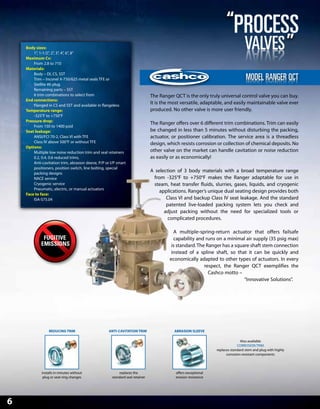 Control Valves - Cashco Products | PDF | Manufacturing Industry ...