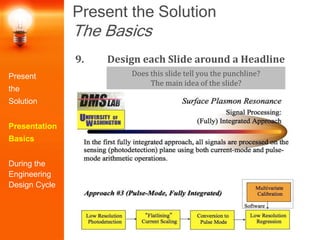 Basic Engineering Design (Part 7): Presenting the Solution | PPTX