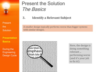 Basic Engineering Design (Part 7): Presenting the Solution | PPTX