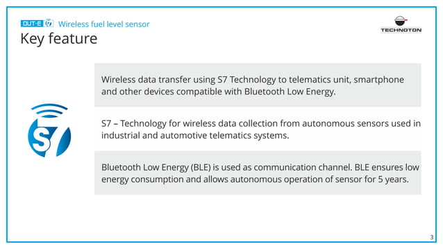 Wireless fuel level sensor | PPT