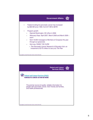 About the Pancreatic Cancer Action Network | PDF