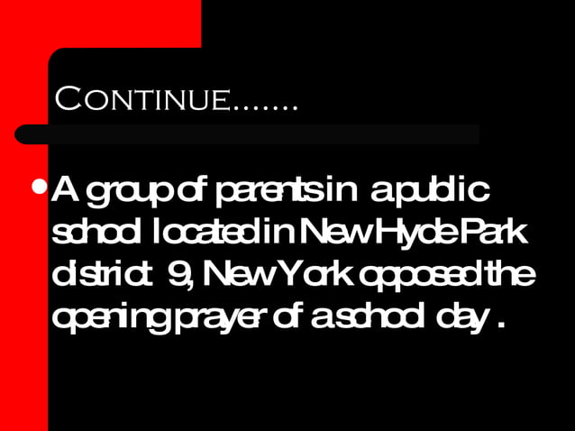 Engel Vs Vitale | PPT | Christianity | Religion & Spirituality