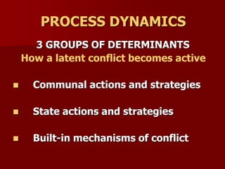 Engendered protracted social conflict | PPT