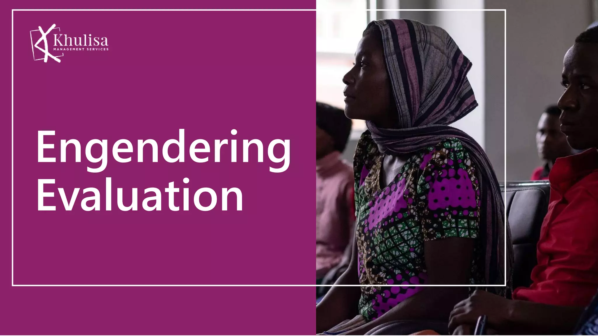 Engendering evaluation | PPT