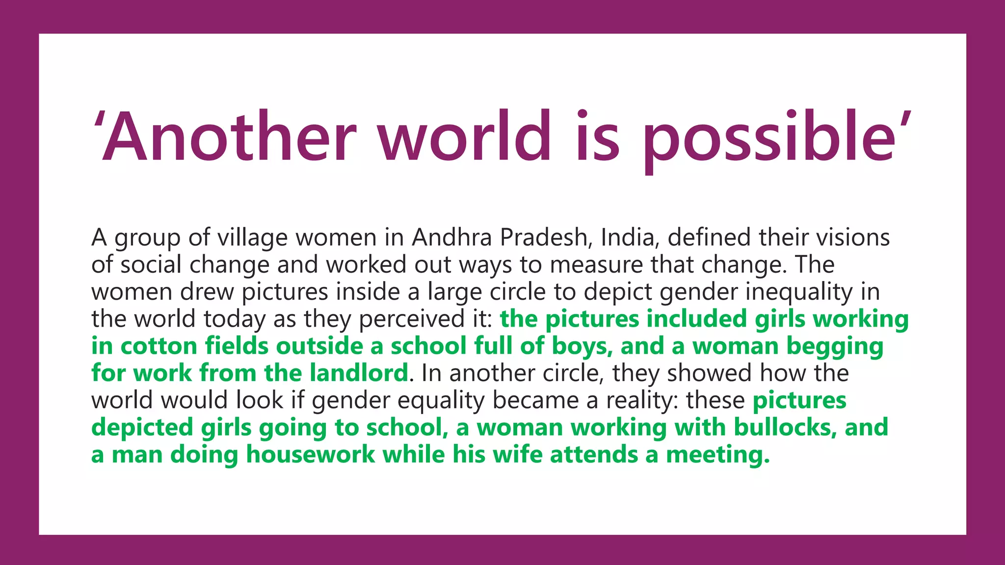 Engendering evaluation | PPT