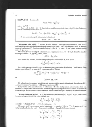 Engenharia de controle moderno 4ª ed. - ogata | PDF