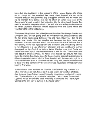 Assignment 1: Compare and Contrast Essay | PDF | Science Fiction | Genres