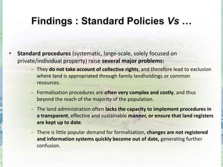 Eng formalising land rights presentation v3 | PPTX