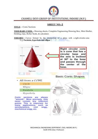 Engg. drawing lab manual | PDF