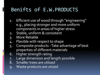 Engg. wood | PPTX