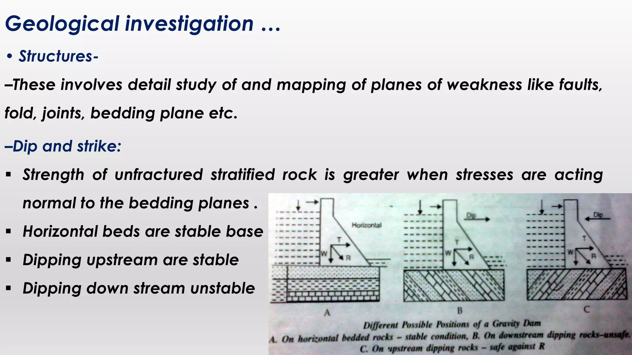 Geological Considerations - Dam | PDF