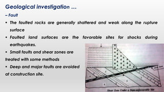 Geological Considerations - Dam | PDF