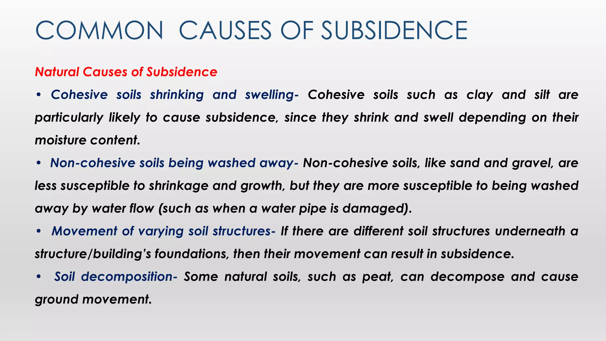 Land Subsidence_Engineering Geology & Geomorphology | PDF