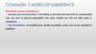 Land Subsidence_Engineering Geology & Geomorphology | PDF