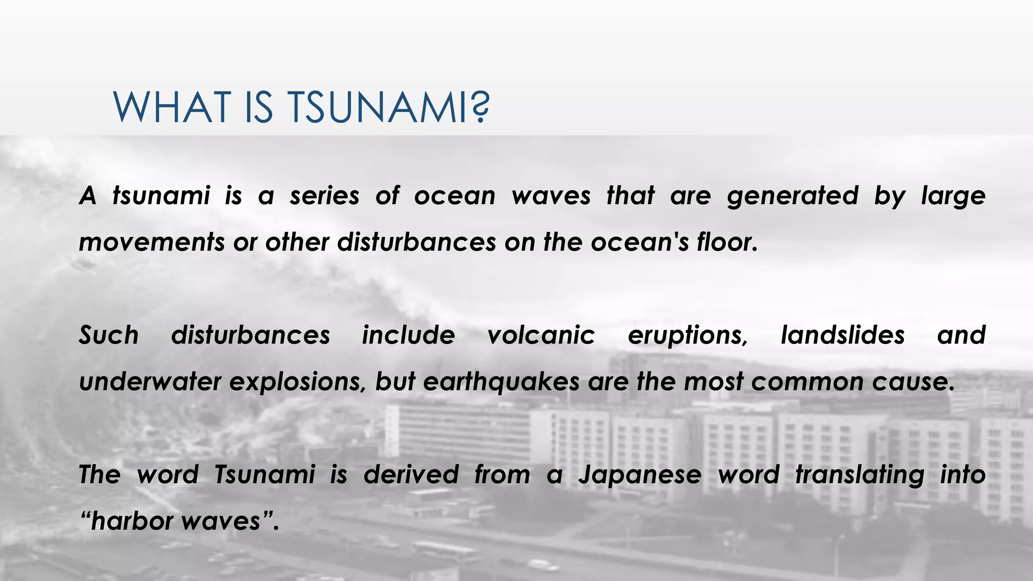 Tsunami_Engineering Geology & Geomorphology | PPT