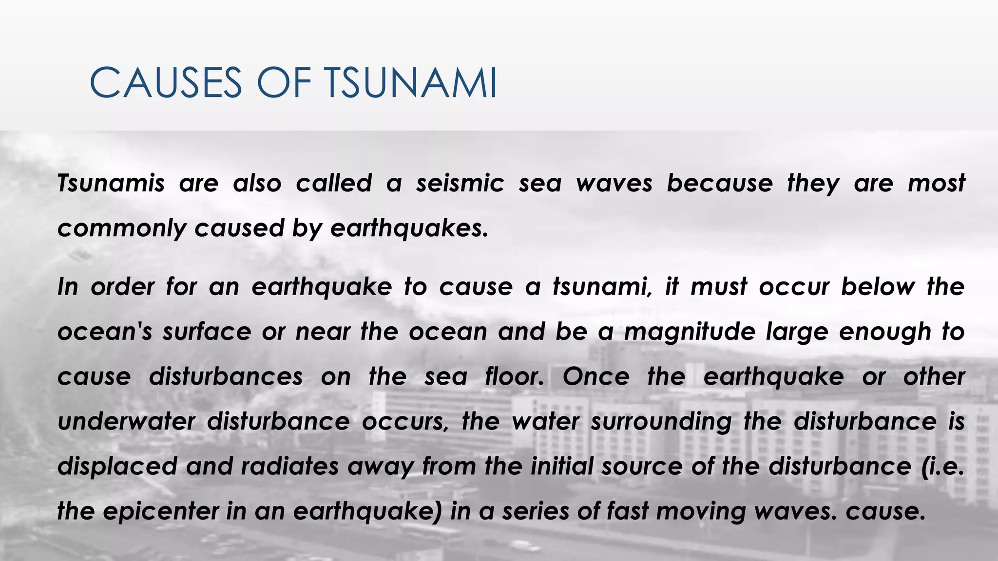 Tsunami_Engineering Geology & Geomorphology | PPT