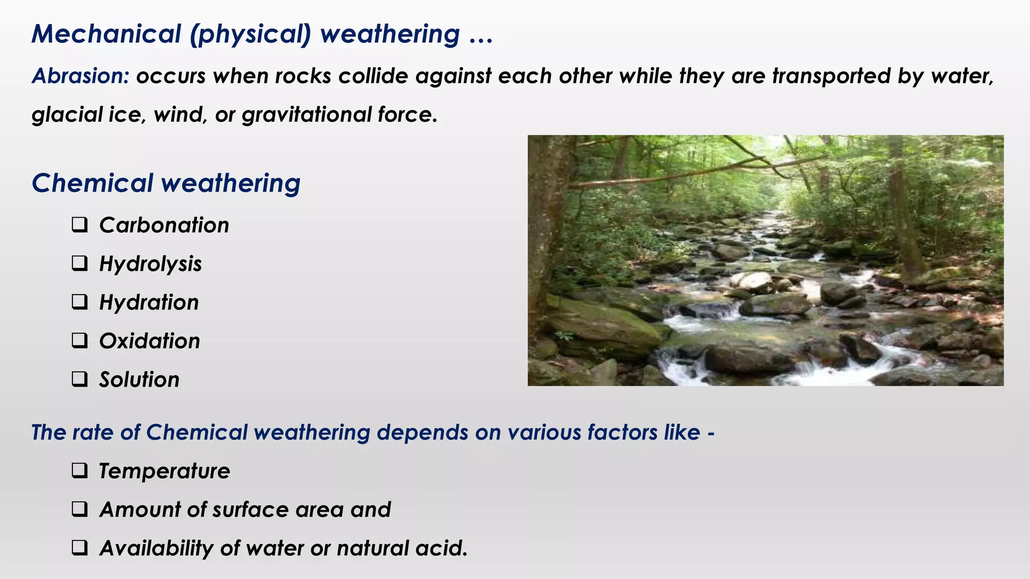 Weathering and Erosion_Engineering Geology & Geomorphology | PDF