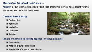Weathering and Erosion_Engineering Geology & Geomorphology | PDF