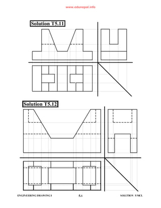 Engg drawing-i-tutorial-solution | PDF