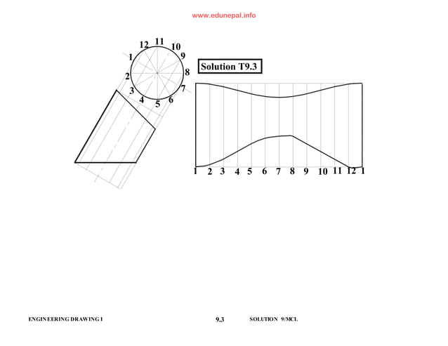 Engg drawing-i-tutorial-solution | PDF