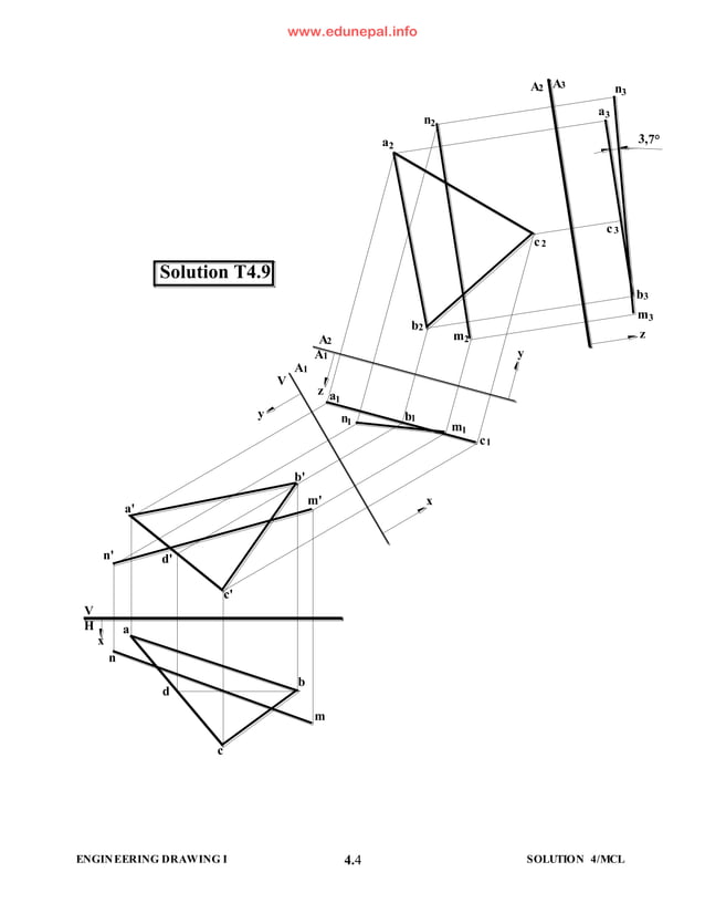 Engg drawing-i-tutorial-solution | PDF
