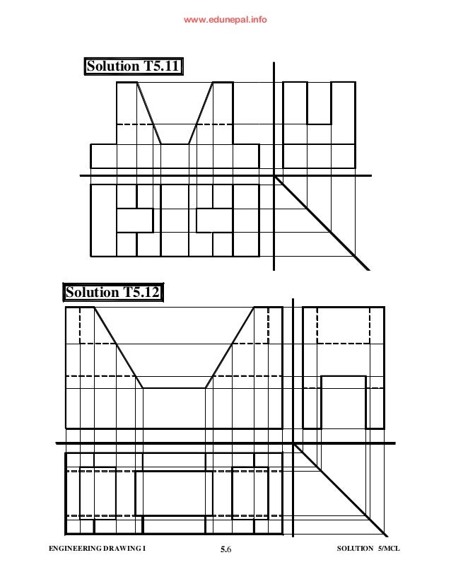 Engg drawing-i-tutorial-solution