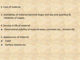 Engg. materials & their properties | PPTX