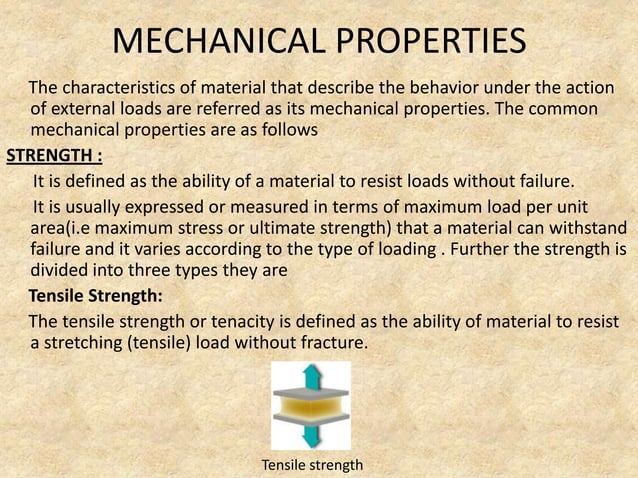 Engg. materials & their properties | PPTX | Geology | Science