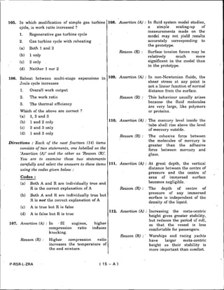 Engg services-mechanical-engineering-objective-paper-1-2011 | PDF