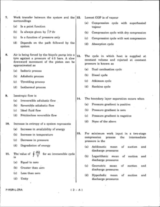 Engg services-mechanical-engineering-objective-paper-1-2011 | PDF