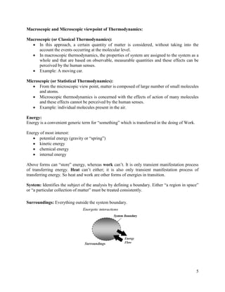 Engineering Thermodynamics Notes for Quick Reference | PDF