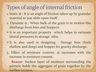 Friction of solids and flow of granular solids | PPT