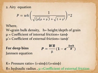 Friction of solids and flow of granular solids | PPT