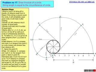 Engineering curve directrix,rectangle method | PPTX