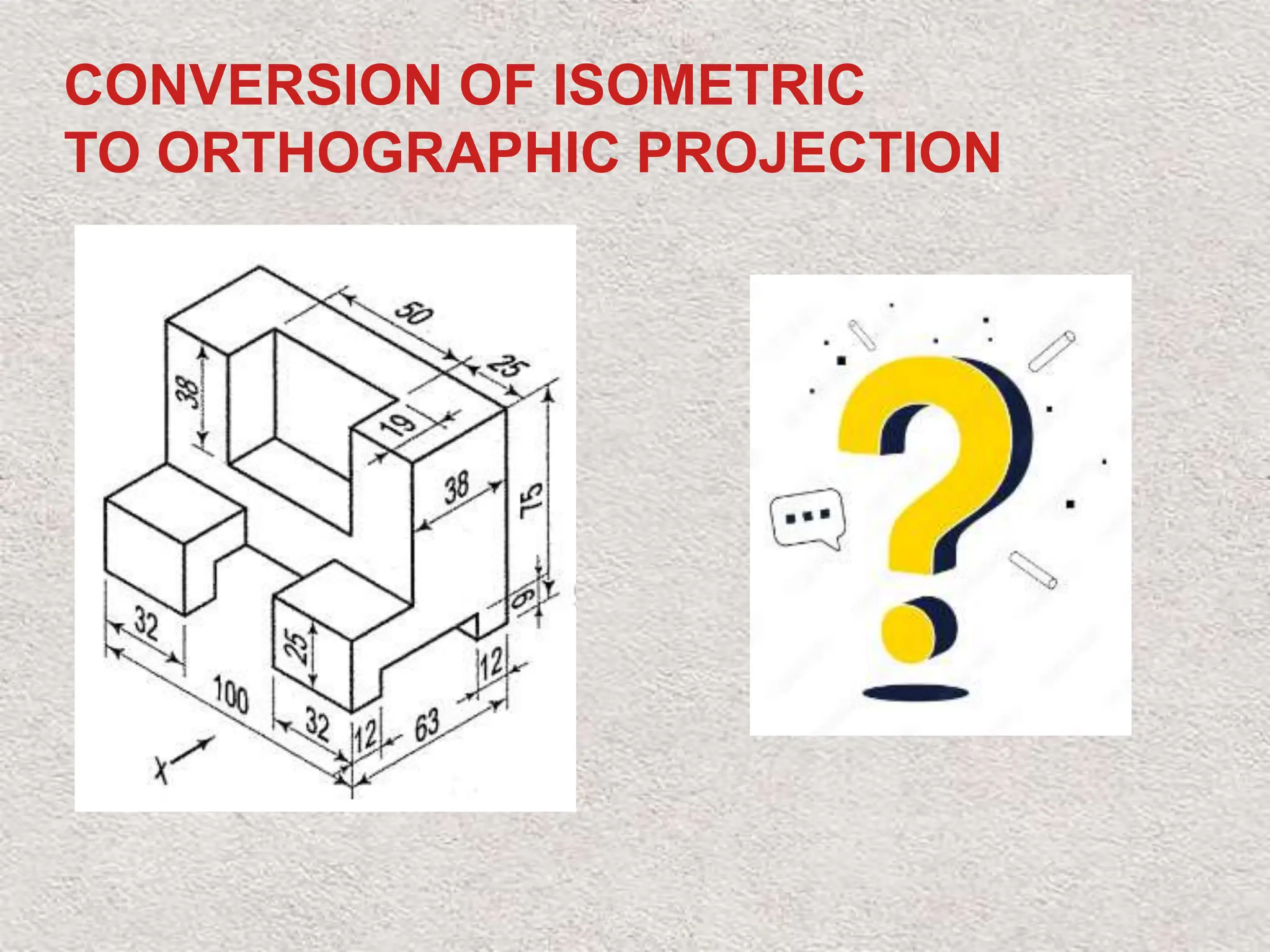 Basics of Engineering Drawing & first angle projection | PPTX