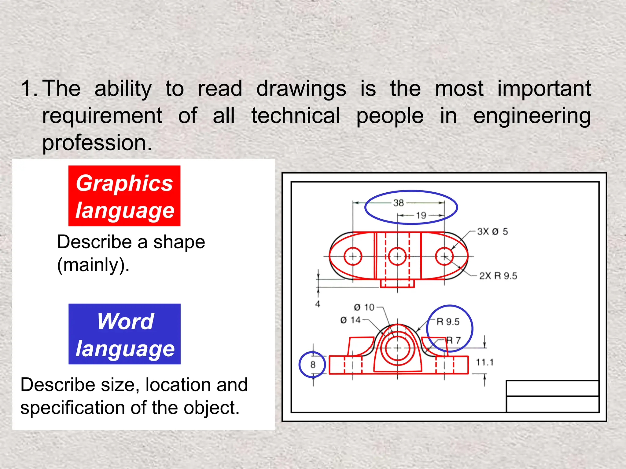 Basics of Engineering Drawing & first angle projection | PPTX