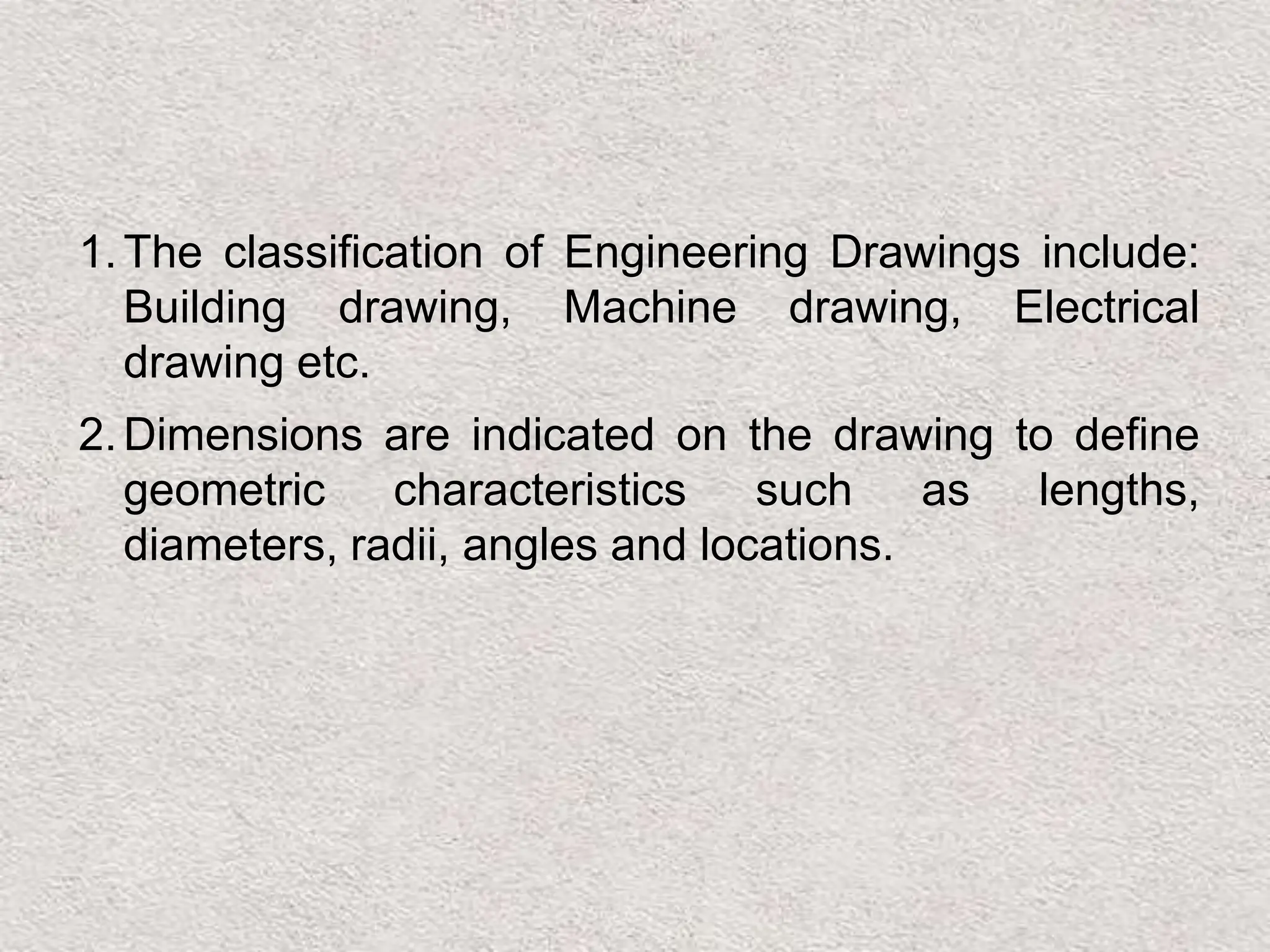 Basics of Engineering Drawing & first angle projection | PPTX