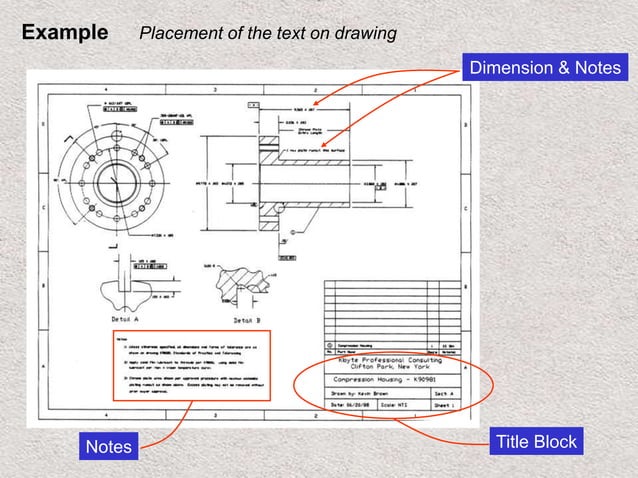 Basics of Engineering Drawing & first angle projection | PPTX