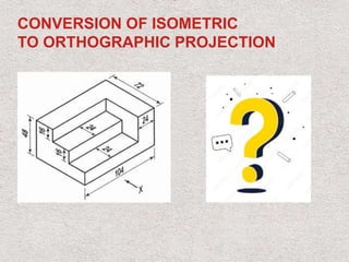 Basics of Engineering Drawing & first angle projection | PPTX