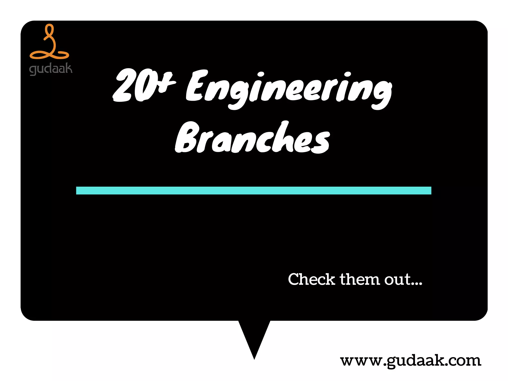 20 Different Types of Engineering you could pursue at Graduation level ...