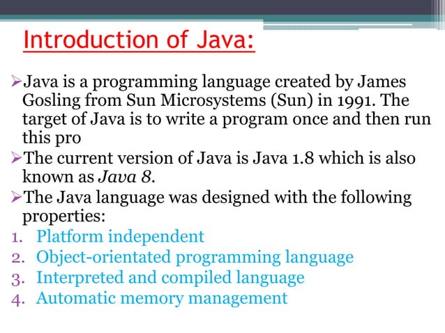 New Features Of Java Se8 Ppt 3720