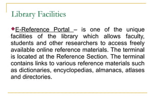 College of Engineering Library II Orientation | PPT