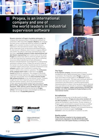 Progea - General brochure - Deutsch | PDF | Computer Software and ...