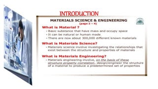 Engg material part 1 | PPT